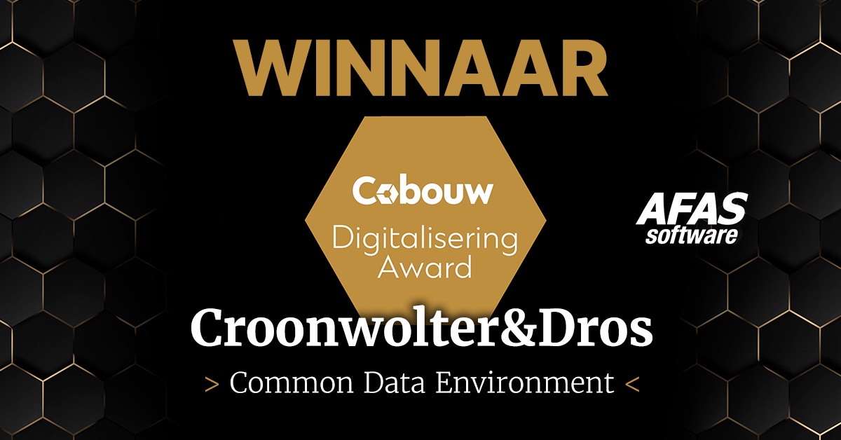 Dit zijn de zeven winnaars van de Cobouw Awards 2022